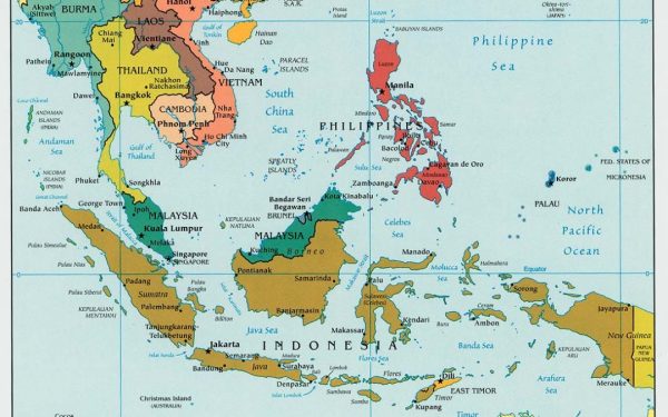 ASEAN Map - Siem Reap Shuttle Tours | Southeast Asia maps